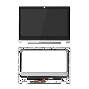 Replacement LCD Touchscreen Display Assembly + Bezel Compatible with Acer Chromebook R11 CB5-132T N15Q8 White