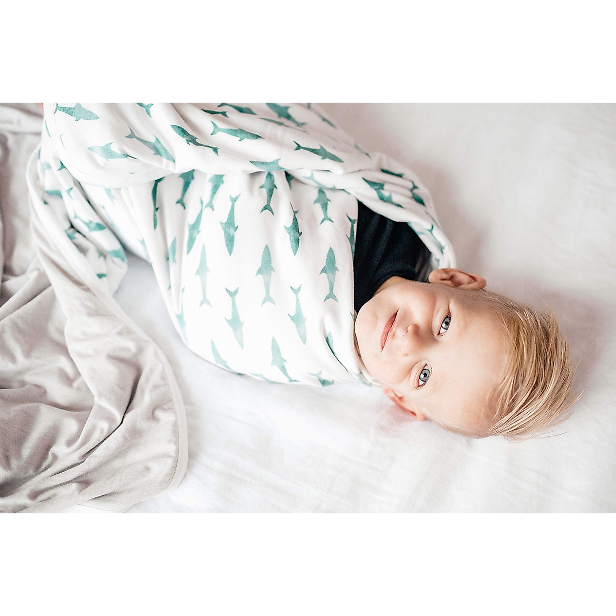 Copper Pearl Three-Layer Baby Blanket: Soft Baby Quilts for Boys and Girls | Breathable, Cozy, Toddler Blanket | Baby Quilt for Newborns | 46x46 Premium Polyester/Rayon | Pacific