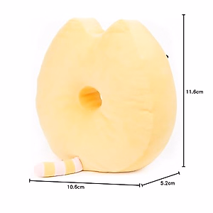 GUND Sprinkle Donut Pusheen Squishy Plush Stuffed Animal Cat, Pink and Mint, 12”