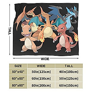 4414 Interesting Flannel Fleece Blanket for Beding Cozy Plush Throw Lightweight Decorative Air Conditioner Towel Couch Sofa Chair Office Travelling Camping Gift 60*50inch,Black