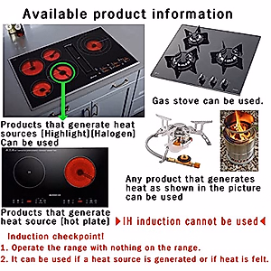 Kitchen Art Korean Hangil BBQ Grill Non-stick Grill/Natural Material 6 Layer Coating/[Made In Korea]Circular size 13 inches,15.3 inches[Bag included] Can be used for both home and outdoor stoves.