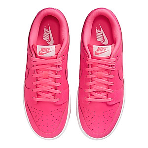 Nike Women's Dunk Low Shoes, Hyper Pink/White/Hyper Pink, 7.5