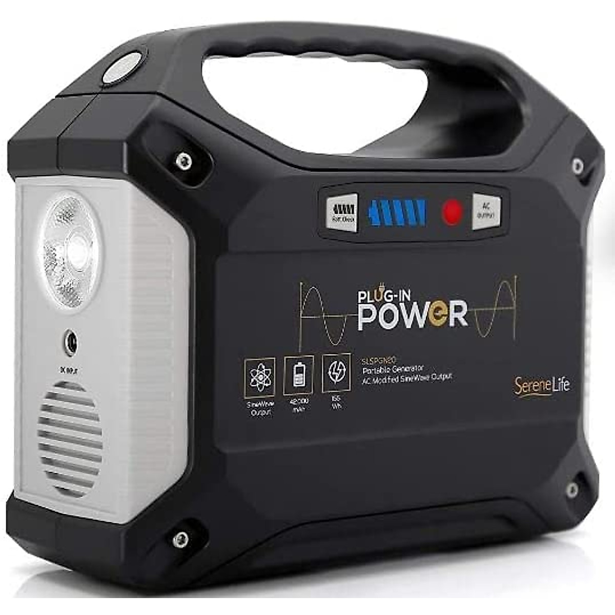 T POWER Car Charger for SereneLife COOLIS FlashFish CHAFON AIPER Portable Power Station CF-A30028 150Wh 155Wh 167Wh CPAP Battery Pack SLSPGN10 SLSPGN20 S320-UPGRADED AC DC Car Cigarette Plug