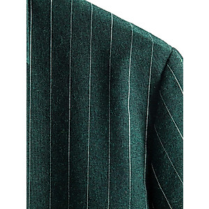 SOLY HUX Men's Short Sleeve Button Down Shirts Casual Dress Going Out Camp Tops Dark Green M