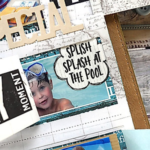 Elizabeth Craft Designs Clear Stamp PHRS, Vacay Phrases