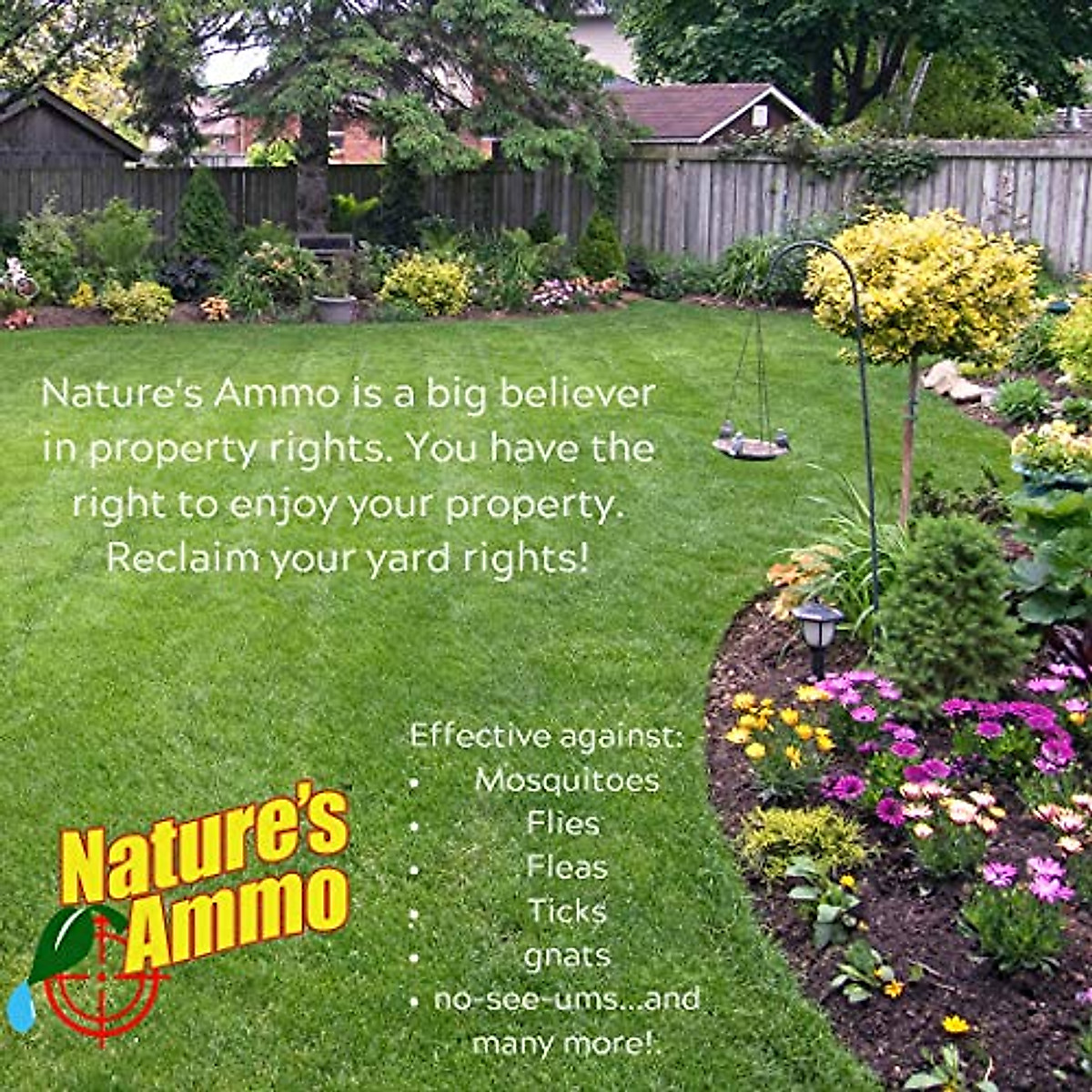 Nature's Ammo Mosquito Killer & Repellent Concentrate - 1 Gallon