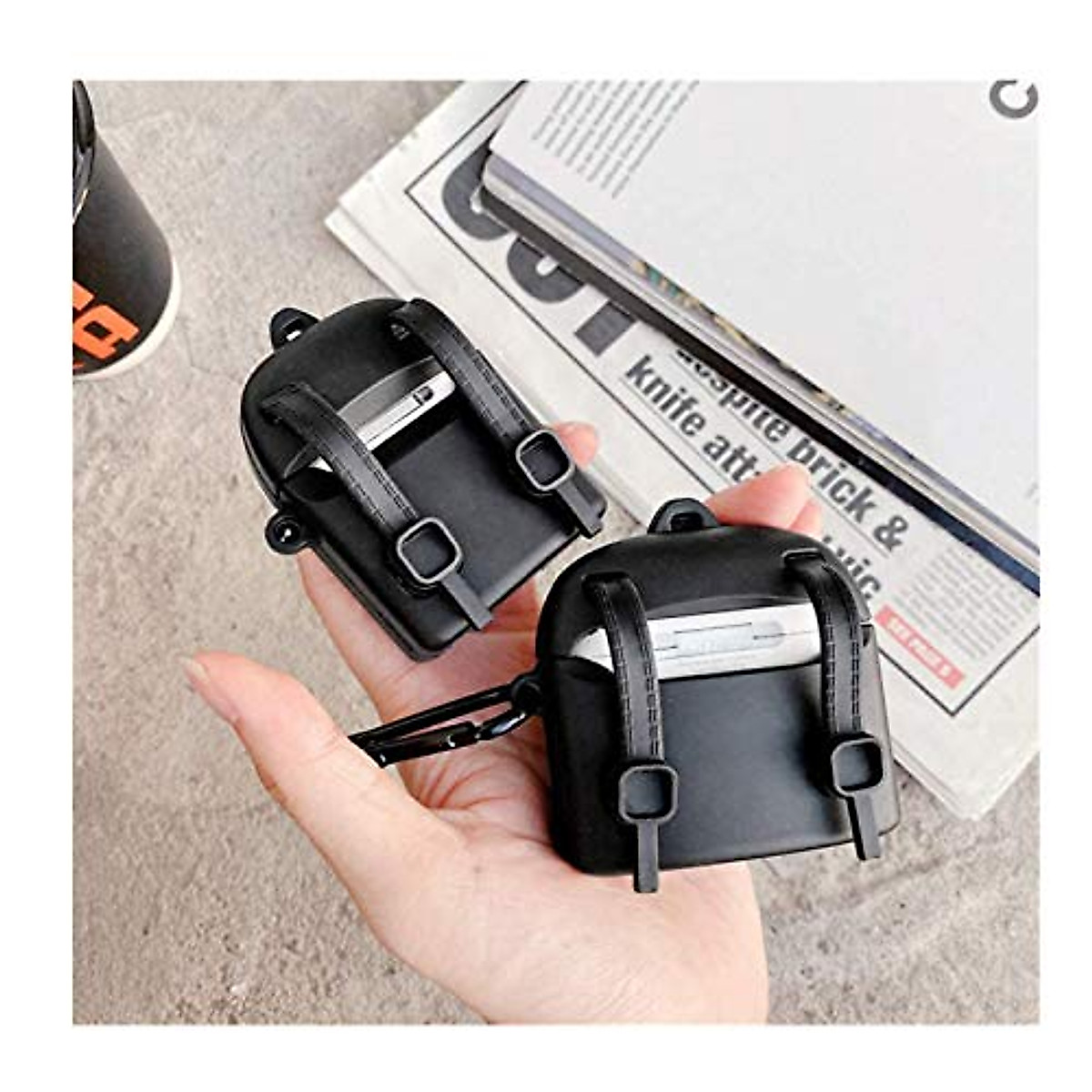 Bolod Designer Cases Made of Silicone for Airpods 1&2, Protective Cartoon Fashion Cases (Airpods 2&1)