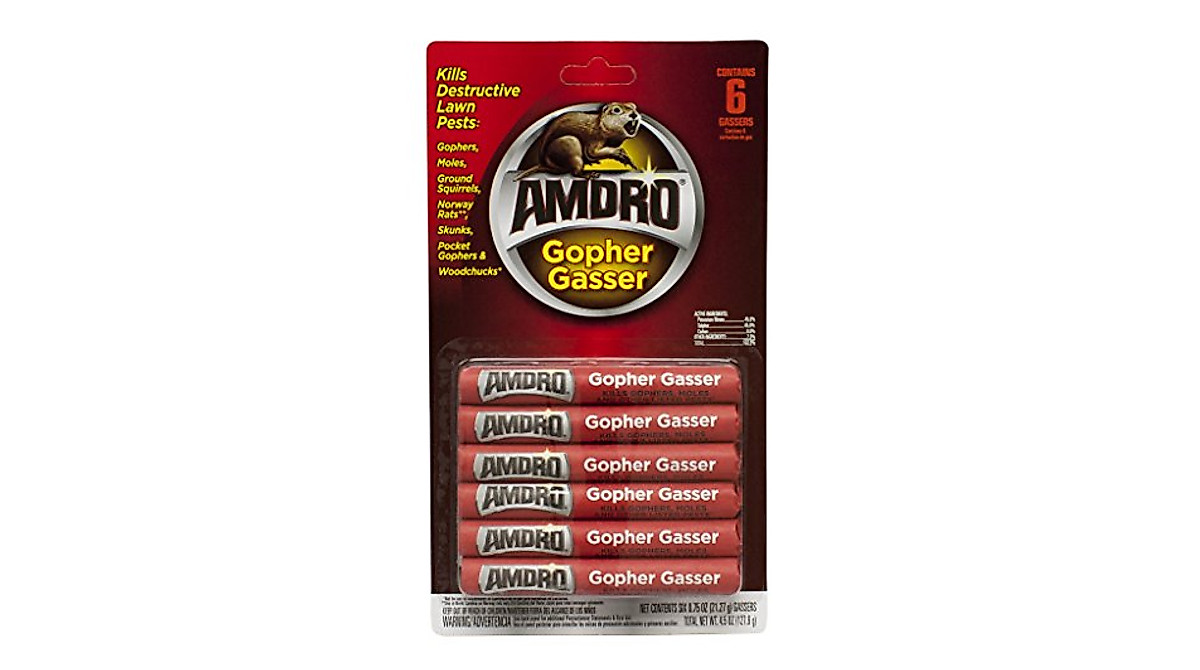 Amdro Gopher Gasser: Kill Gophers, Moles & Burrowing Pests