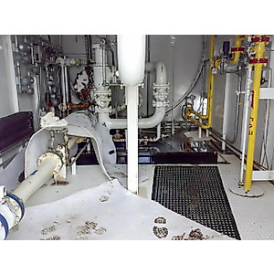 Uniboho Outdoor Rubber Floor Mats Anti Slip Restaurant Mat Commercial Kitchen Mat Rubber Drainage Mat 60 x 35 Heavy Duty Mat for Garage Garden Indoor Outside Industral Pool Entrance Bar Wet Area