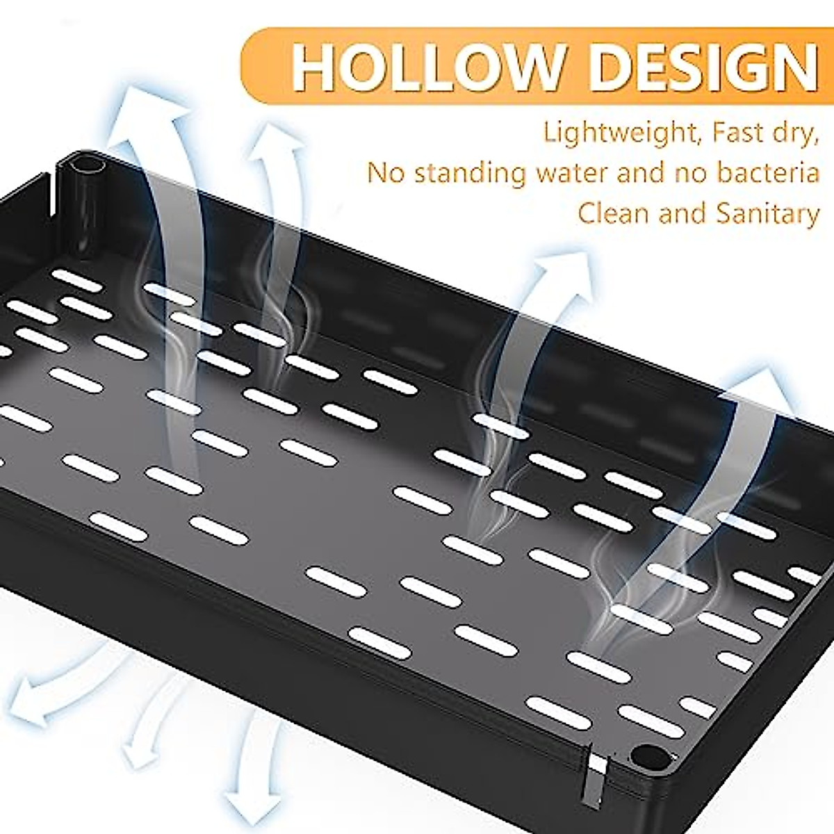 Johamoo Instant Dry Sink Organizer & Under Sink Organizer Set