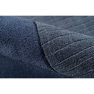 Momeni Rugs Metro Collection, 100% Wool Hand Loomed Contemporary Area Rug, 2'3" x 3'9", Light Blue