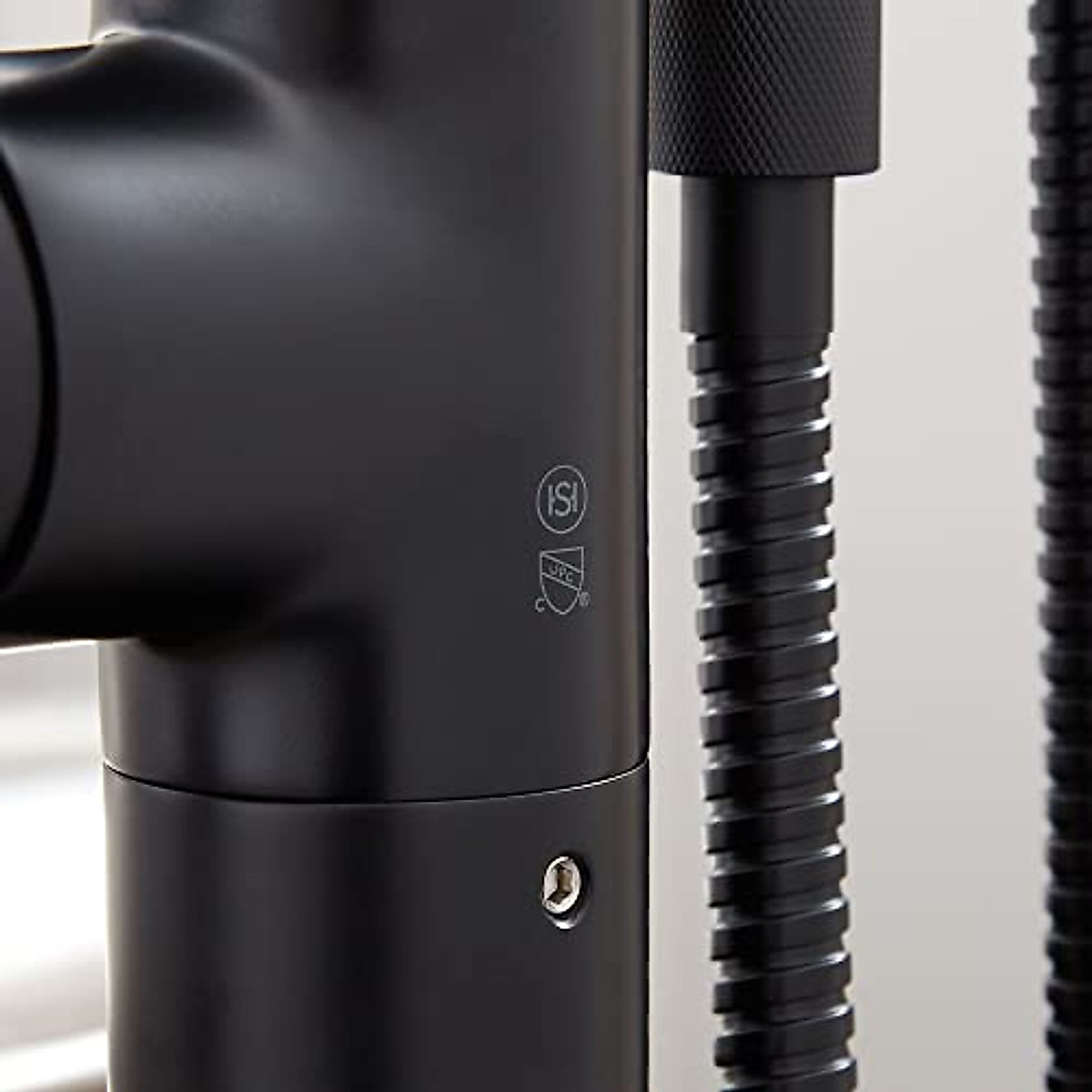 Signature Hardware 951348-LV Lentz Floor Mounted Tub Filler Faucet - Includes Hand Shower