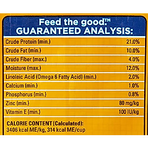 Pedigree Complete Nutrition Adult Dry Dog Food Grilled Steak & Vegetable Flavor Dog Kibble, 18 lb. Bag
