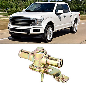 Estink Heater Control Valve, Aluminium Alloy Car Heater Control Valve C3UZ18495A YG133 Replacement Heater Valve Fit for Ford E & F Series, Fit for Dodge Universal (Estink6k7s50u9nt)