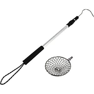 Obuyke Ice Fishing Skimmer Scoop Ice Fishing Scooper Ladle with Long Handle Ice Fishing Gear for Scooping Out Ice While Ice Fishing