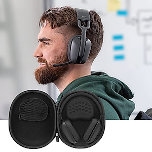 Hard Case for Logitech G Cloud Gaming Handheld + Logitech Zone Vibe 100/125 Headphones