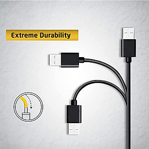 BRENDAZ Mini USB Cable 15ft., Durable USB Mini to USB Charging Cord & Data Transfer Compatible with GoPro HERO4 Hero 3+, Garmin GPS, TI-84 Plus, TI84 Calculator, Dash Cam, DSLR Camera, USB Mic.