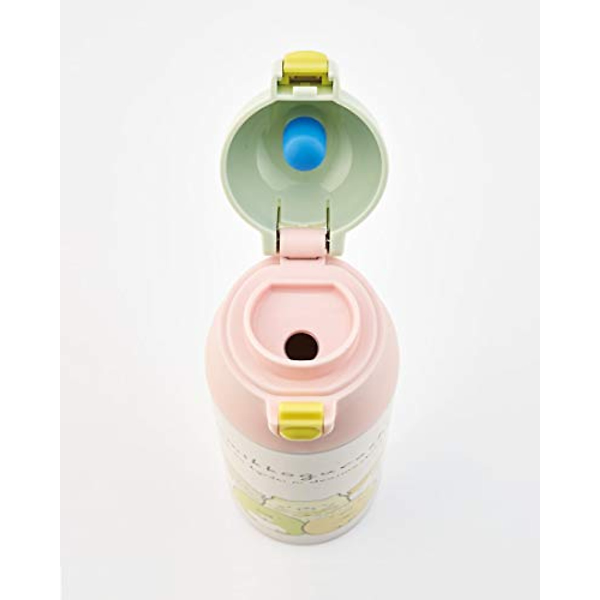 Skater SDPC5 Mug Bottle, 16.2 fl oz (490 ml), Hot and Cold Retention, Stainless Steel Water Bottle, Sumikko Gurashi Cat Soda