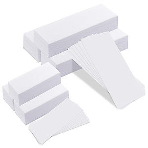 Whaline 700 Pieces Non-Woven Wax Strip, Hair Removal Wax Strips Body and Facial Wax Muslin for Arms, Legs, Underarm Hair, Eyebrow, Bikini of Women and Men (Small and Large)