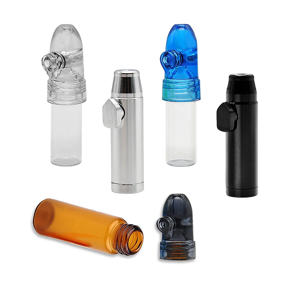 Simbity Kitchen Spice Dispenser Portable Leak-Proof Storage Bottle for Outdoor Camping Travel (Style A)