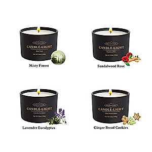 Gifts for Women,Men,Candles for Home Scented, Funny Romantic Gifts,Online Dating Present, Birthday, Christmas Thanksgiving Gifts for Colleagues,Mom and Wife,3.5oz（4Packs）
