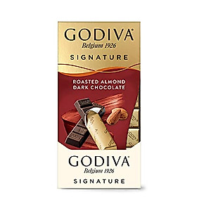 Godiva Chocolatier Signature Roasted Almond Dark Chocolate, 12-Ct. (8 pc. each)