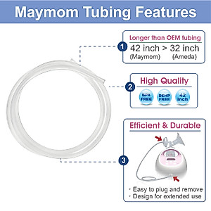 Maymom Pump Parts Compatible with Spectra S2 Accessories Spectra S1, Two-Piece Flange 28mm(Separable Shield and Connector) Not Original Spectra Pump Parts Spectra Flange Spectra Bottle Spectra Valve