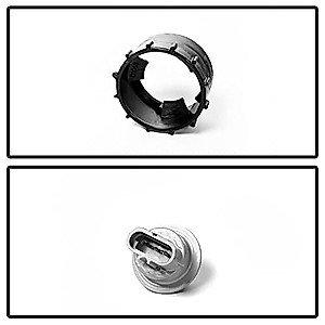 ACANII - For 1998-2011 Ford Crown Victoria Smoked Lens 4pcs Headlights w/Corner Signal Lights Replacement Set Left+Right