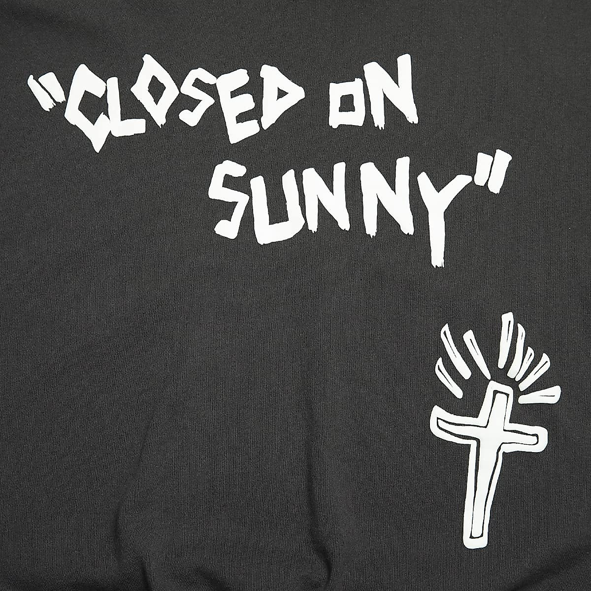 Cactus Pack Closed on Sunny Hooded 3D Letter Print Hip Hop Casual Oversized Sweatshirts Graffiti Hoodies Grey