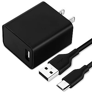 UL Listed Quick Charger Wall Charger, 15W QC Fast Charging USB Charger Power Adapter Wall Plug with 10ft Cord for Panasonic Eluga C Comes with 10 Foot Micro USB Cable