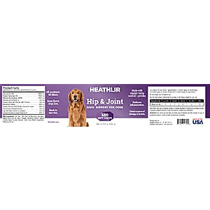 Pampered Chicken Mama Glucosamine for Dogs Chews (120 Count) Heathlir - Soft Dog Joint Supplement with Chondroitin, MSM, Turmeric, & Collagen Joint Support for Dogs