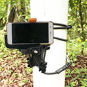 Universal Tree/Net/Backstop Chain Link Fence Mount Compatible for Action Camera/Digital Camera/Smartphone/Trail Cameras for Softball, Baseball, Tennis, and Football Games Recording