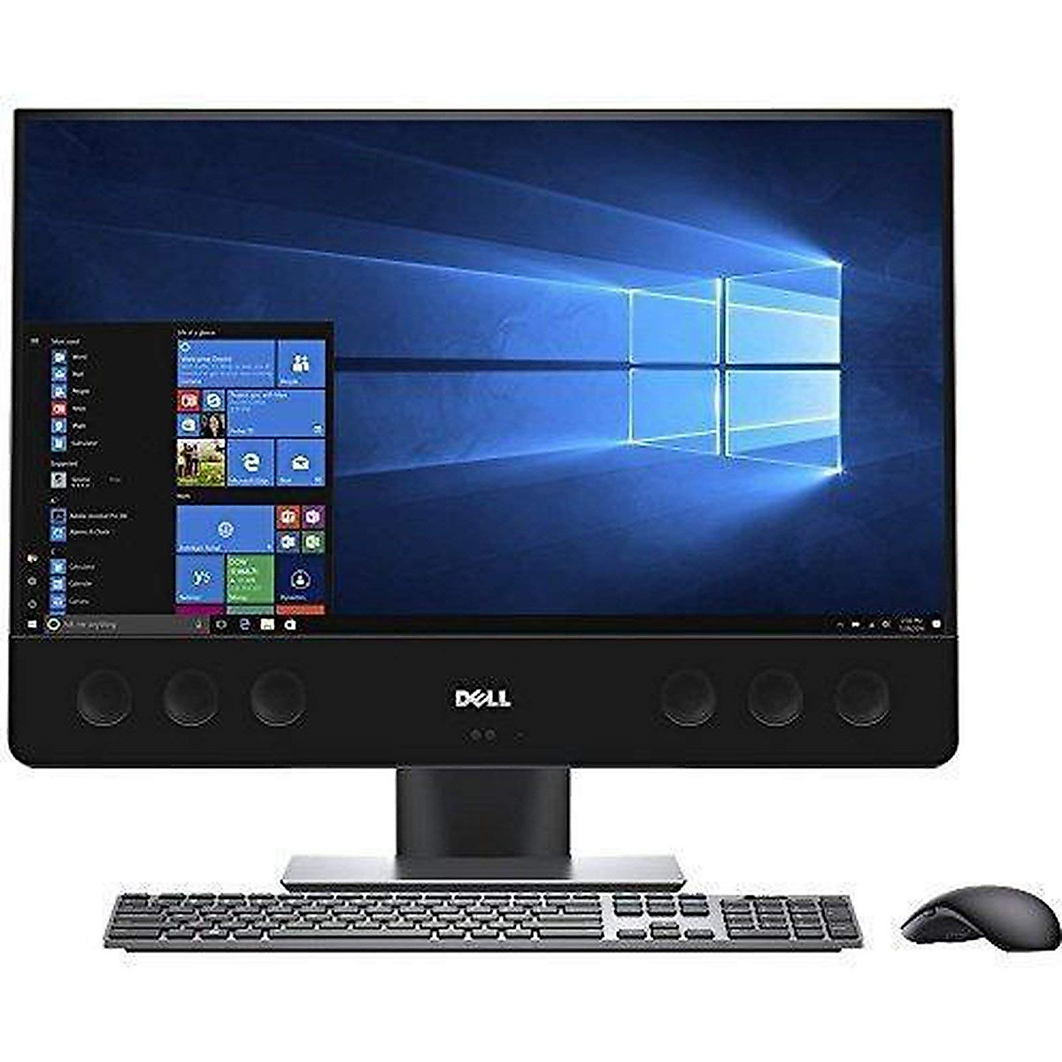 Dell XPS7760 27" Ultra HD 4k TouchScreen All-In-One PC, (7th Gen Core i7 (up to 3.60 GHz), 16GB, 2TB HDD + 32GB SSD, AMD Radeon RX-570 Graphics, Black.