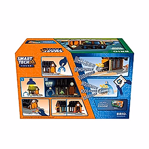 Brio World – 36007 Smart Tech Sound Spooky Train Station | Train Set Accessory Toy for Kids Age 3 Years and Up