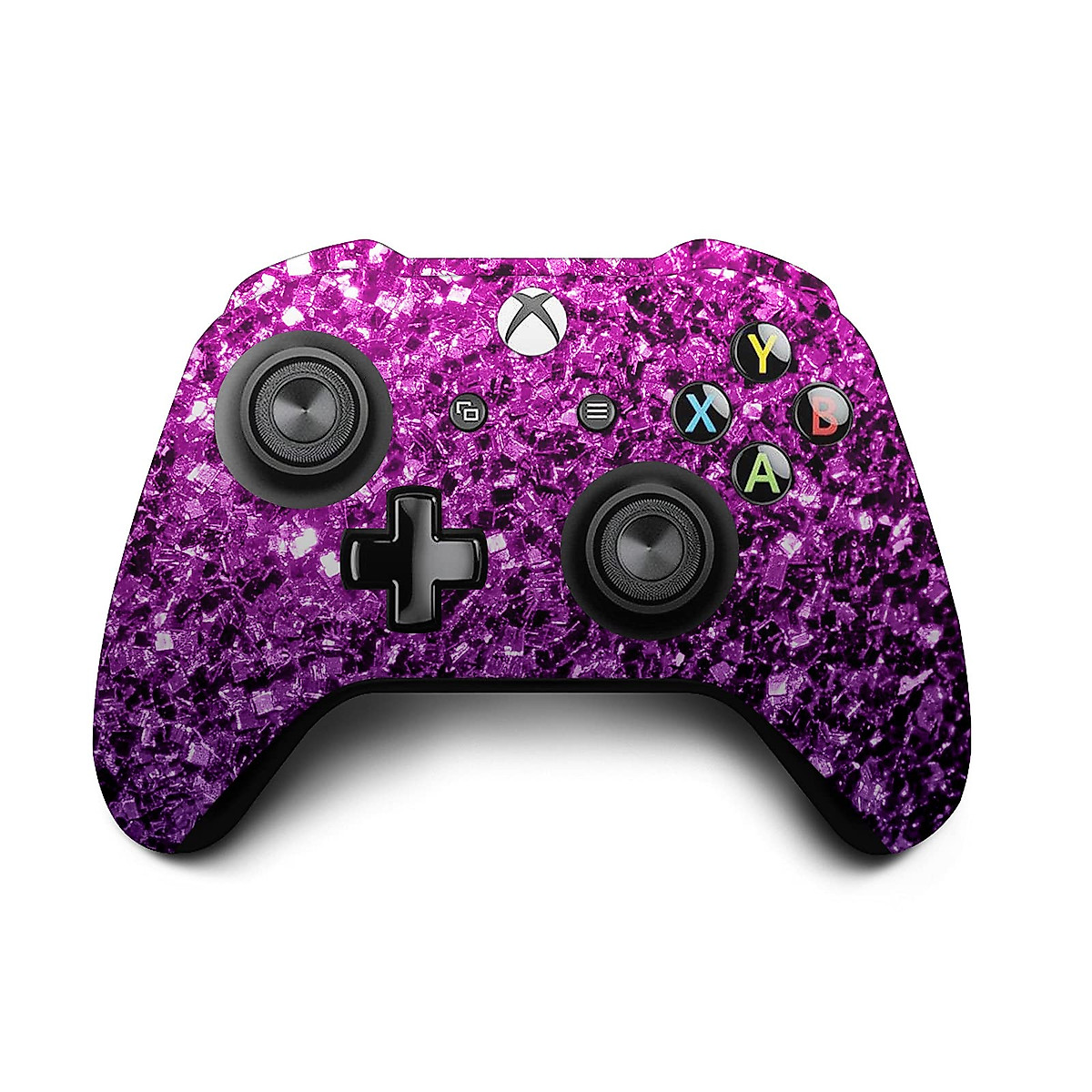 Head Case Designs Officially Licensed PLdesign Purple Pink Art Mix Vinyl Sticker Gaming Skin Decal Cover Compatible With Xbox One S Console and Controller Bundle