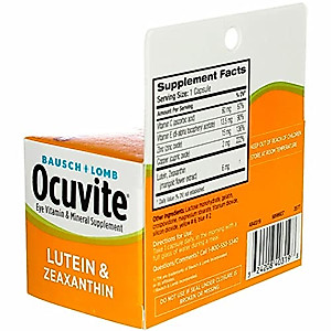 Bausch & Lomb Ocuvite Lutein Capsules 36 Capsules (Pack of 4)