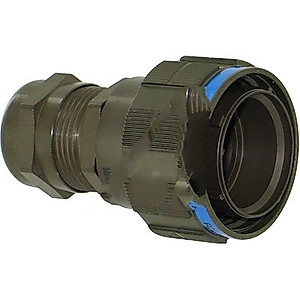 Amphenol PCD RJFTVX6MG ATEX ZONE 2 THREADED PLUG WITH METAL GLAND; OLIVE DRAB CADMIUM