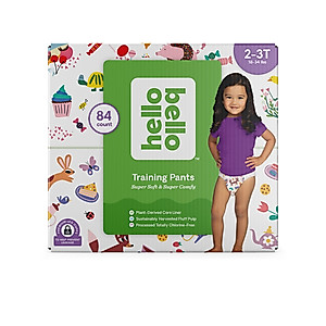 Hello Bello Training Pants Club Box - Sugar Rush & Tea Time - 2T-3T 84 Count