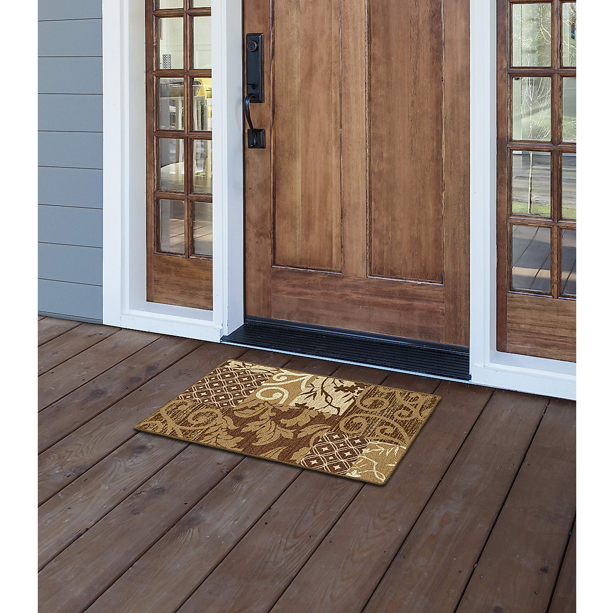 Brumlow MILLS Emporia Cranberry, Area Rug, 20"x34"