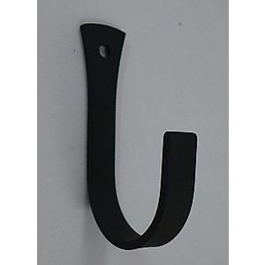 Set of 4 Wrought Iron Coat or Towel Hooks