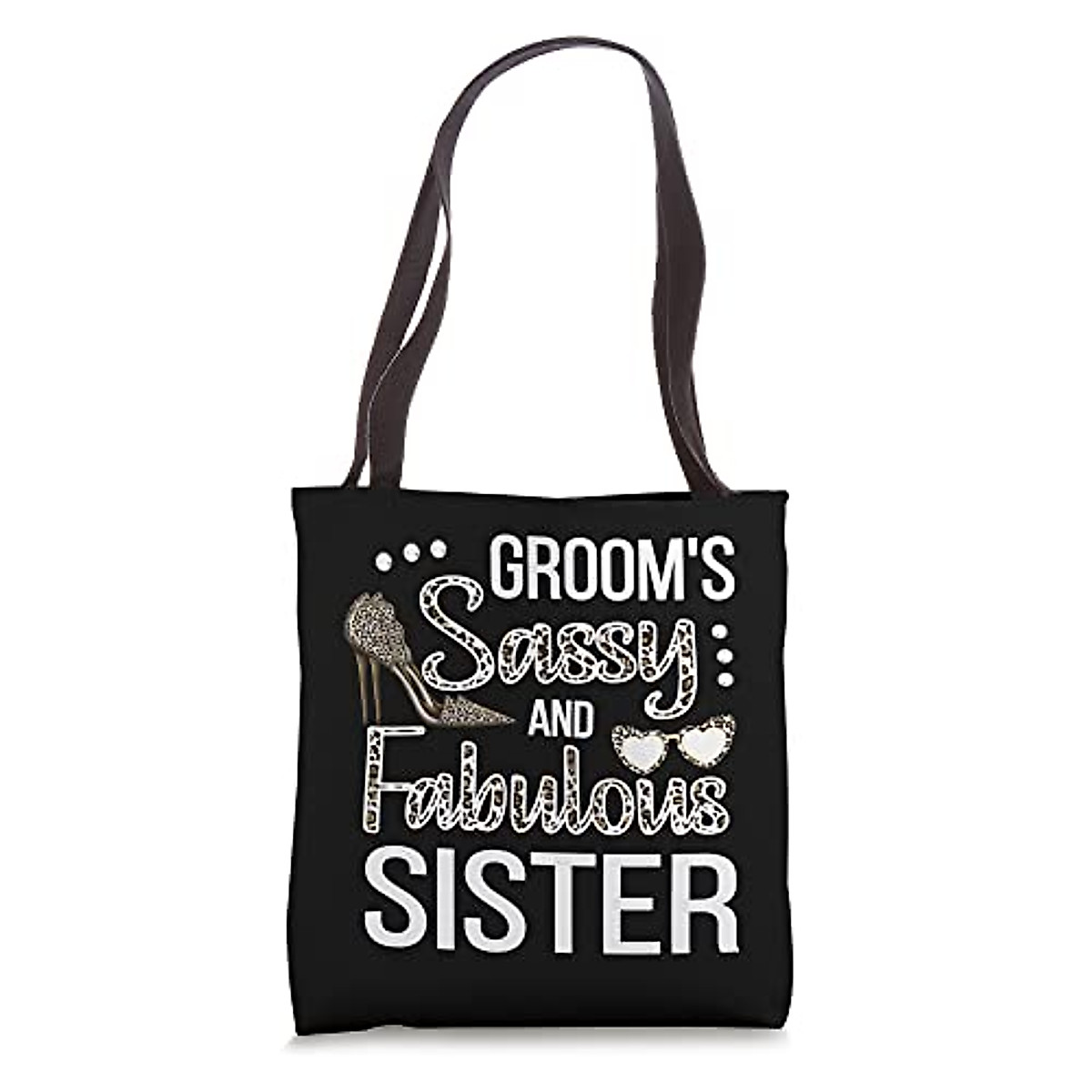 Sassy Sister Of The Groom Shower Groom's Sis Tote Bag