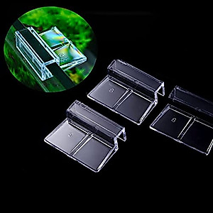 Clamp Support Holders Replacement Pet Parts Fish Tank Aquatic Pet Supplies Acrylic Clips Aquariums Lid Support Glass Cover Holders(6mm)