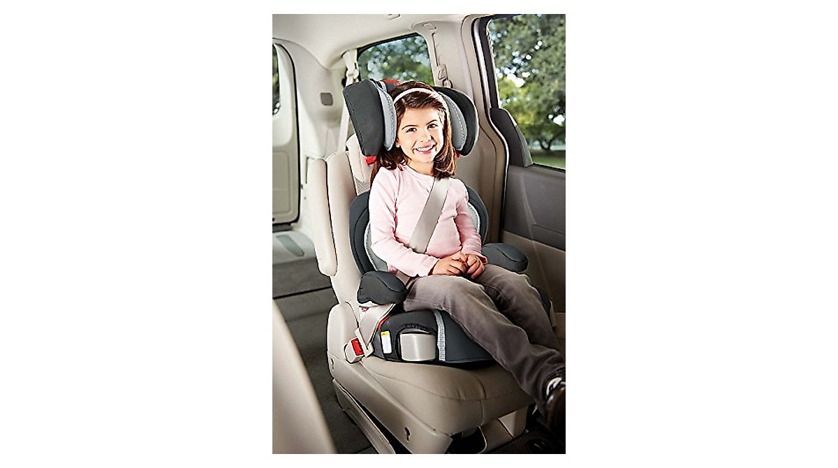 Graco Highback Turbobooster Child Seat in Glacier | Safe & Versatile