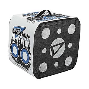 EXCALIBUR Archery Hunting Durable 4-Sided Shooting Compressed Foam Crossbow Block Target with Carry Handle