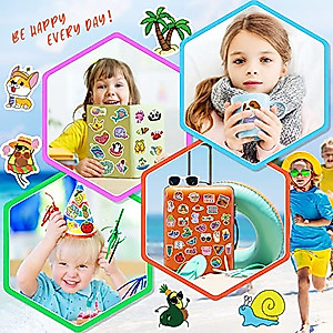 1000pcs Stickers Pack, Bulk Stickers for Teens, Adults, Waterproof Vinyl Stickers for Hyfroflask, Laptop, Cute Cool Sticker Pack for Teacher, Gift for Girls, Boys,