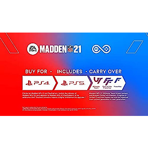 PS4 Playstation 4 Pro 1TB Console with Madden NFL 21 Pro 1TB Jet Black 4K HDR Gaming Console, Wireless Controller and NFL 21 Game Disc (Renewed)