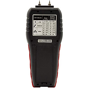 Triplett MS100 Pin Moisture Meter for Wood and Building Materials with Audible Indicator