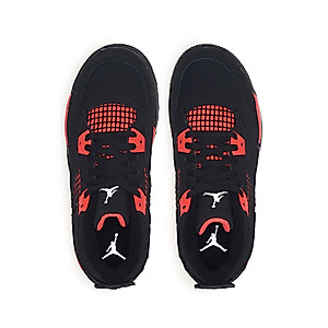 Jordan Preschool Air Jordan 4 Retro PS BQ7669 016 Red Thunder - Size 3Y