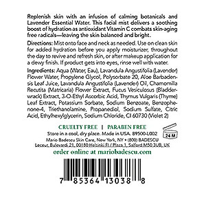 Mario Badescu Facial Spray 2 Piece Set, Includes Aloe, Chamomile & Lavender Face Mist PLUS Aloe, Cucumber, Green Tea Face Mist for All Skin Types, Dewy Finish, 4 Fl Oz, 2 Count (Pack of 1)
