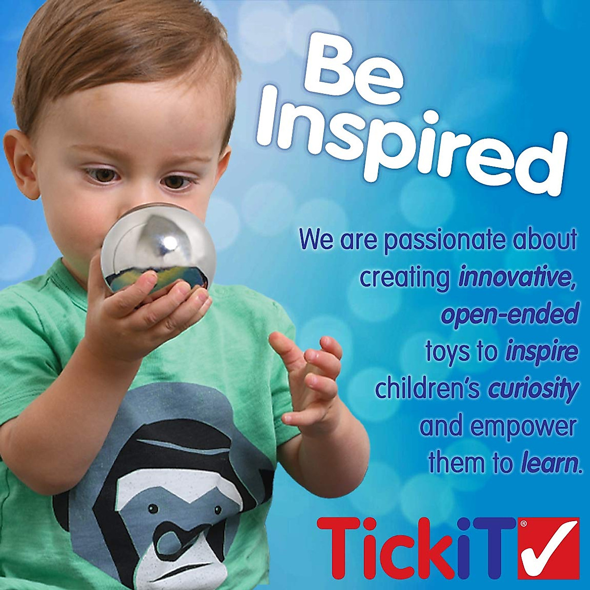 TickiT - 74003 Rainbow Wooden Shape Twister - 7 Shapes and Colors - For Ages 18m+ - Loose Parts Wooden Toys for Toddlers and Preschoolers